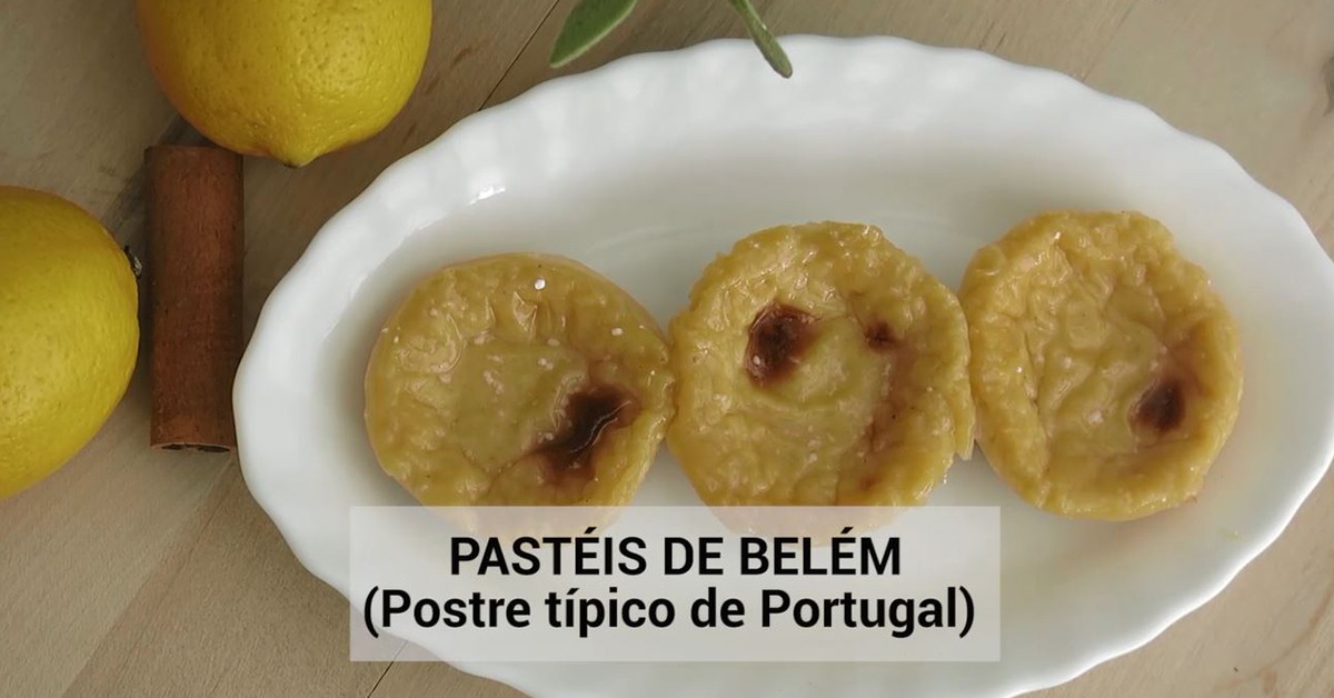 Receta Fisgona: Pastéis de Belém típico de Portugal